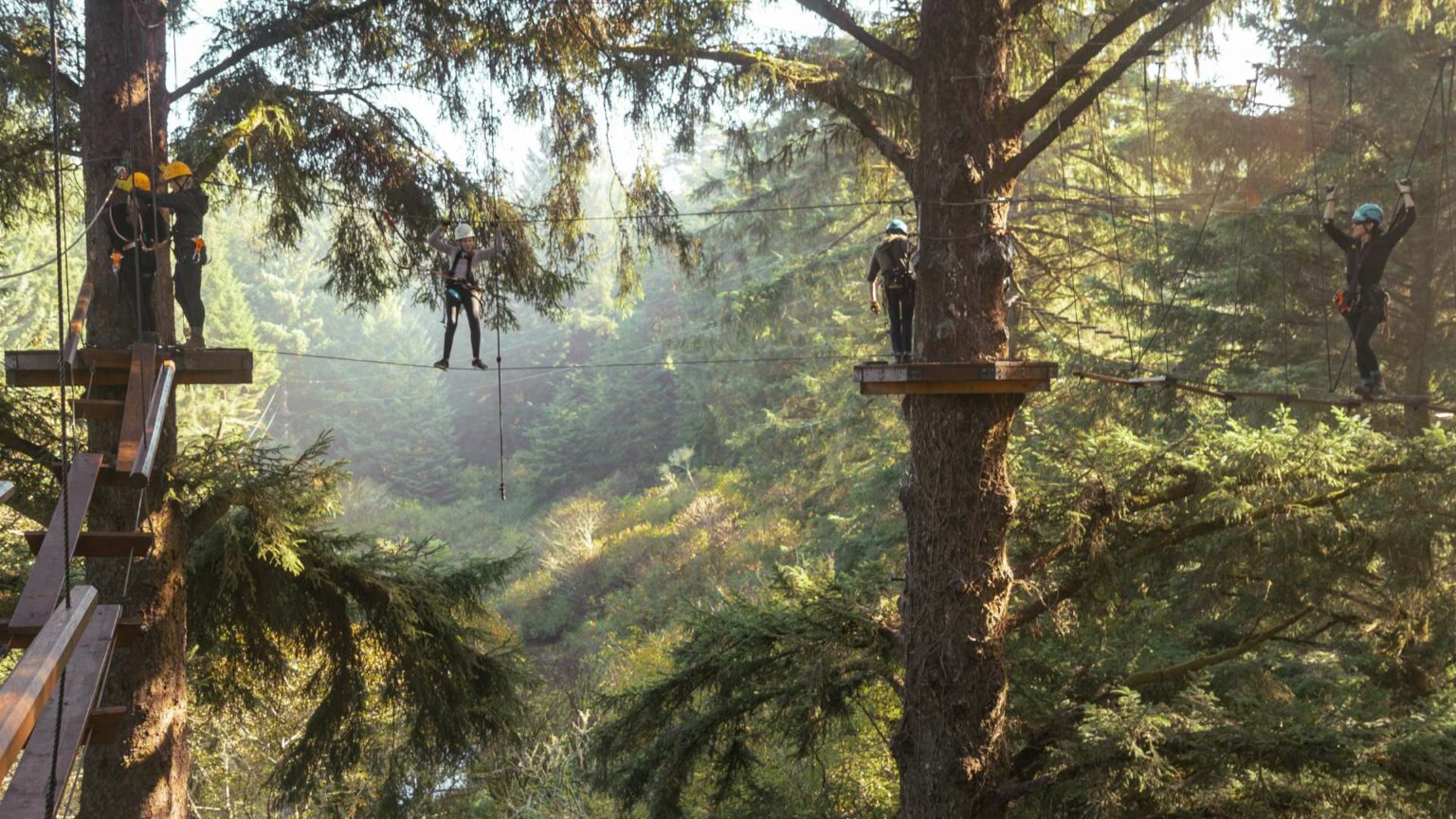 Aerial Park at Salishan Coastal Lodge | Lincoln City